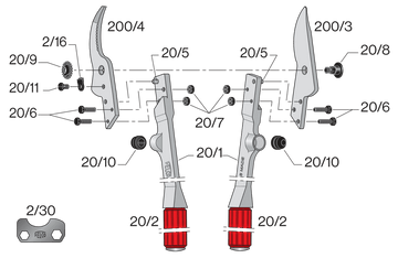Spare parts for Felco 20 – FELCO World